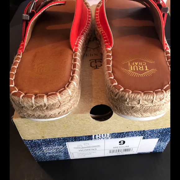 True Craft | Shoes | True Craft Shaker Sandals Espadrilles Platform ...